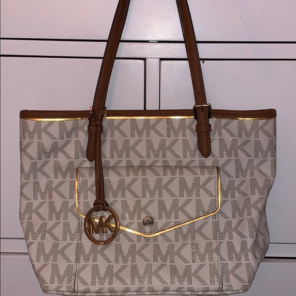 Michael Kors | Bags | Mk Small Logo Tote | Poshmark